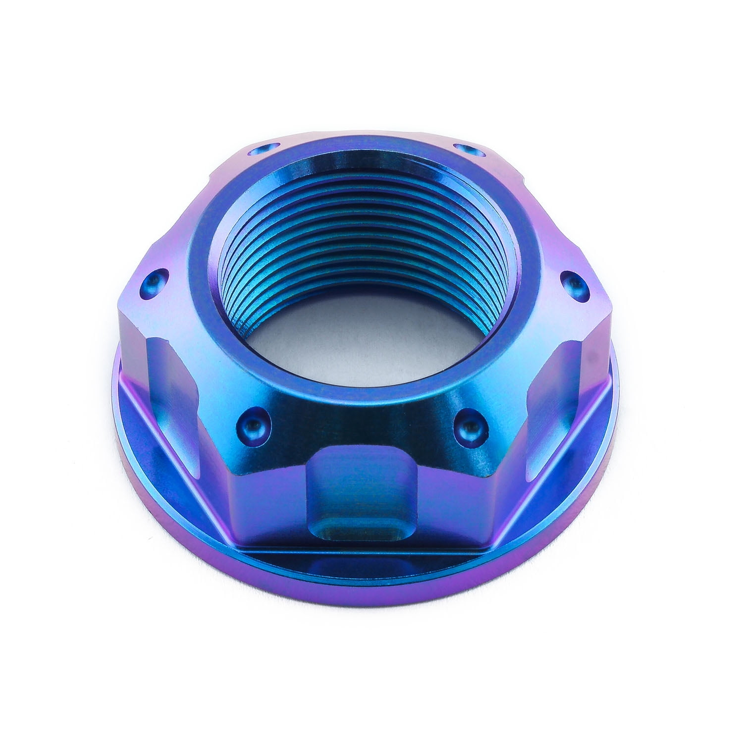 Titanium Flanged Axle Nut M25x(1.50mm) Swingarm Pivot AF 36mm - Walmart.com
