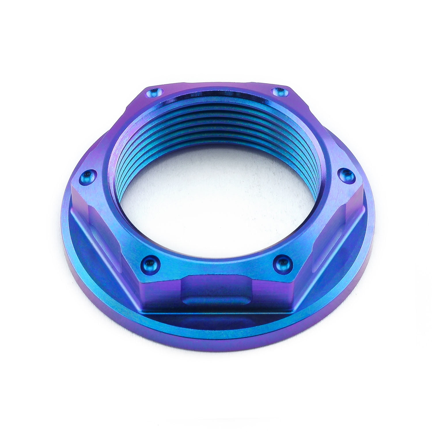 Titanium Flanged Axle Nut M30x(1.50mm) Swingarm Pivot AF 36mm - Walmart.com