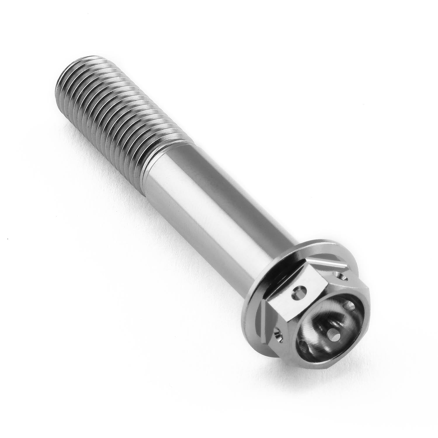 Titanium Flanged Hex Head M10x(1.25mm)x55mm Race Spec - Walmart.com