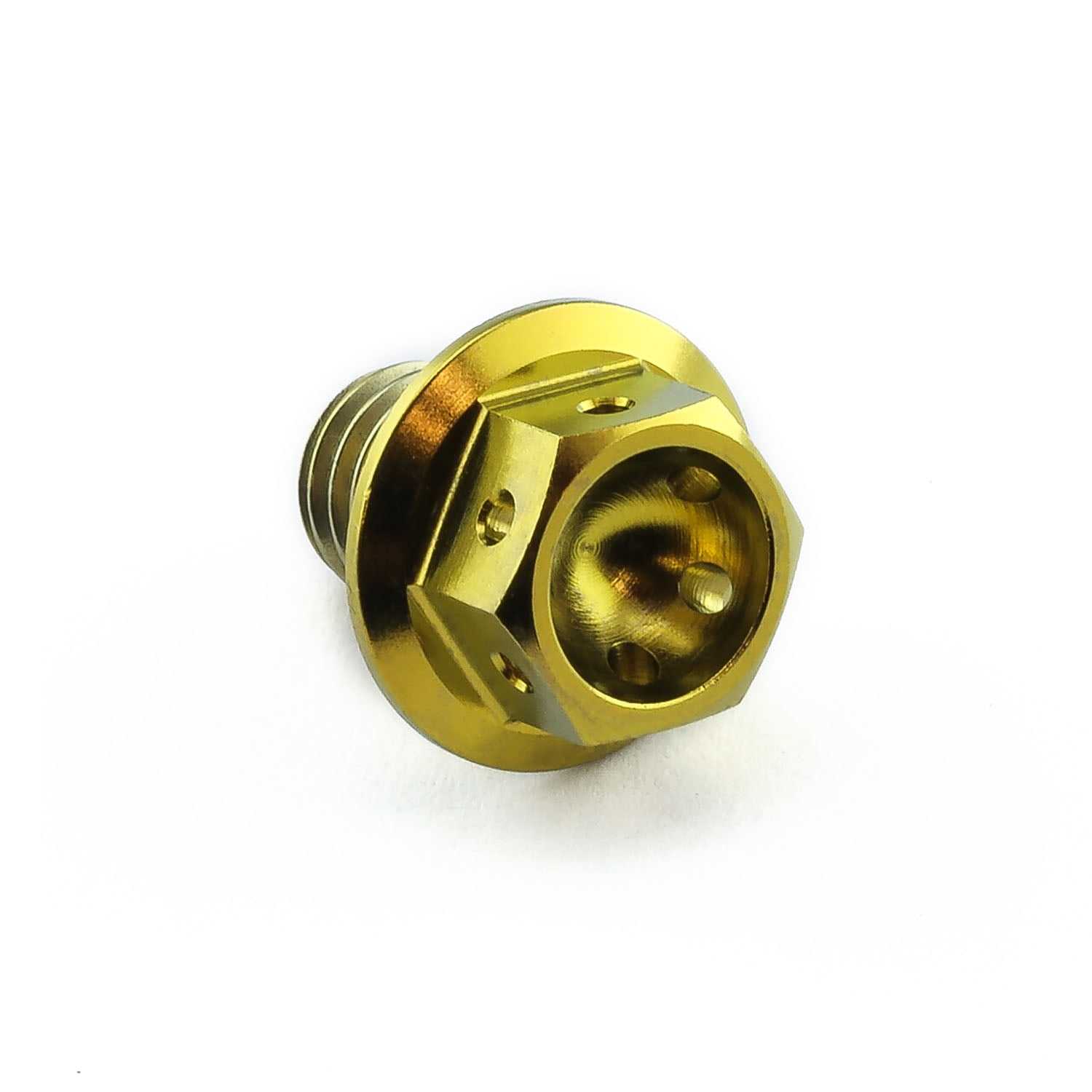 Titanium Flanged Hex Head M8x(1.25mm)x10mm Race Spec - Walmart.com