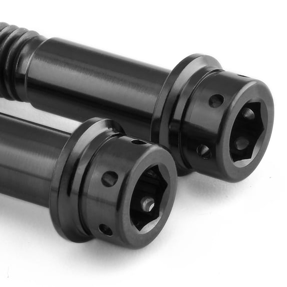 Titanium Front Caliper Pinch Bolt Kit Flanged Socket Cap Race Spec ...