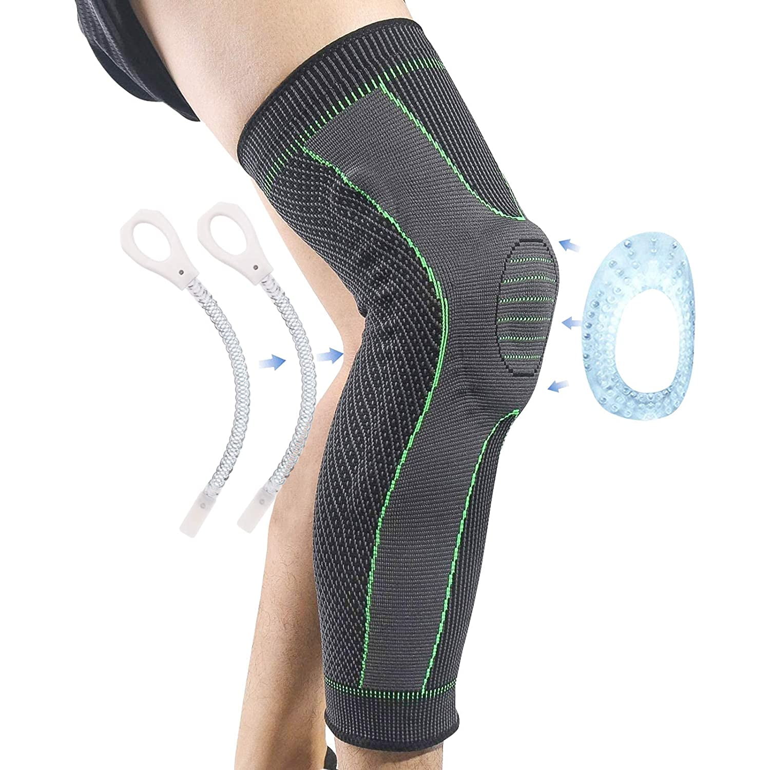 Titanium Full Leg & Knee Support - Walmart.com