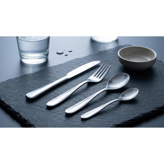 Titanium Grade 1 Dinnerware 4 Piece Set Fork Spoon Knife Teaspoon ...