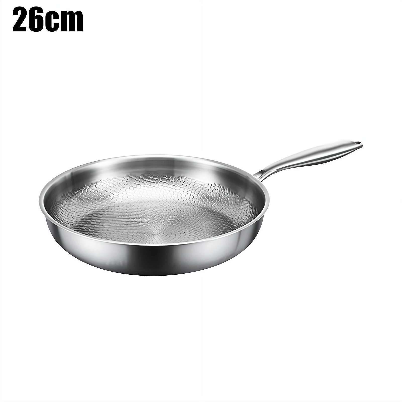 Titanium Hammered Pan Pro,Taima Titanium Nutri Pan with Lid,2 Inch Frying Pan with Tempered ...