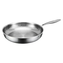 ACDANC Titanium Pan with Lid,100% Pure Titanium Pan for Cooking,Non ...