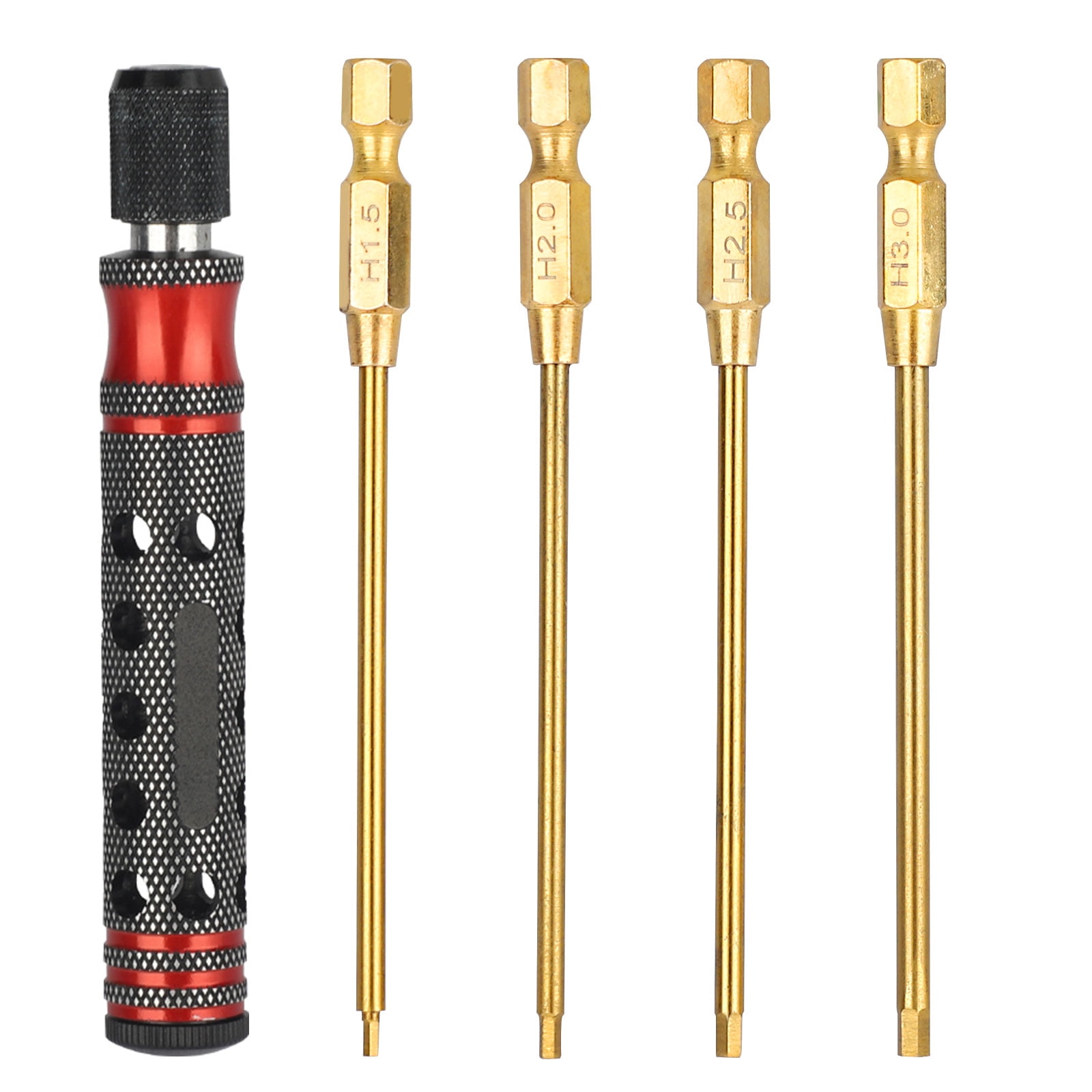 EEEkit 4-in-1 RC Hex Screwdriver Tool Kit, Allen Wrenches Bit Set 1.5mm ...