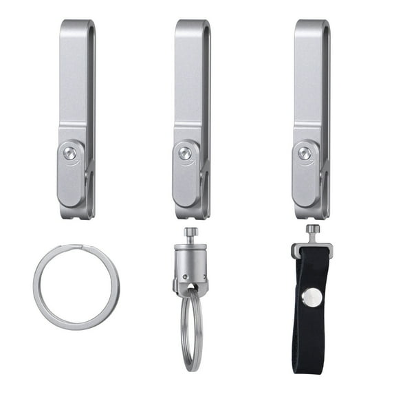 Titanium Key Holder Heavy Duty Quick Release Keychain Clip with Key ...