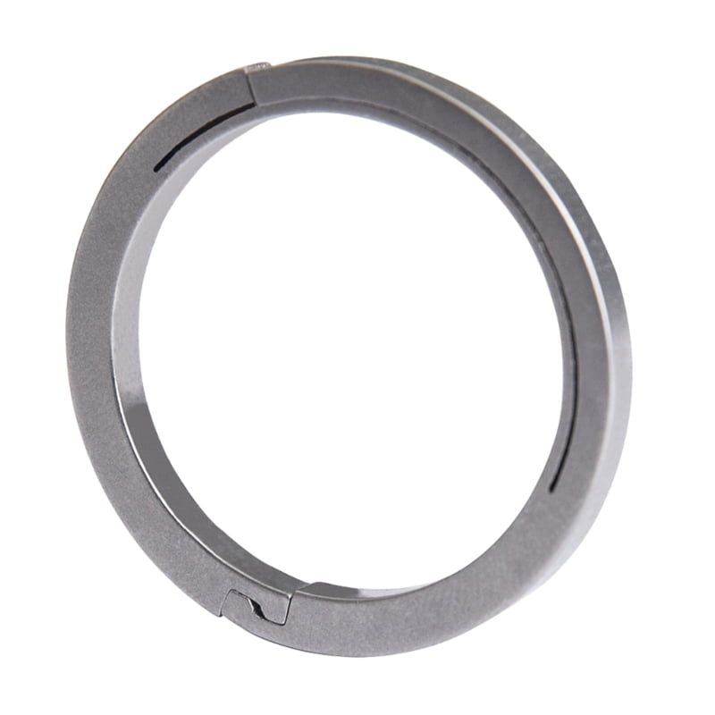 Titanium Key Rings Heavy Duty Keychain Rings Side-Pushing Key Chain ...