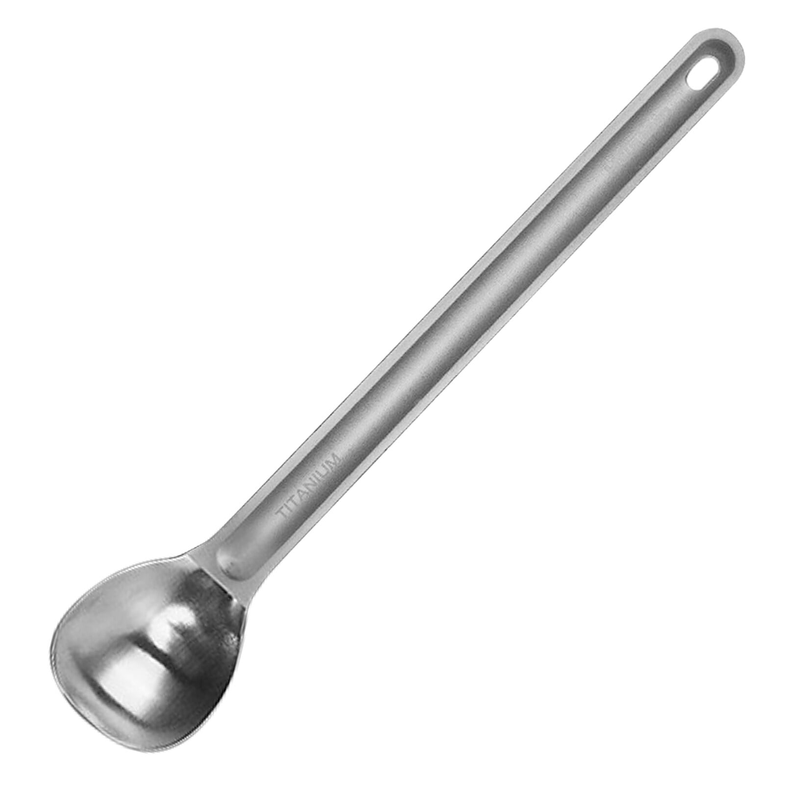 Titanium Long Handle Spoon Cutlery for Outdoor Camping Backpacking ...