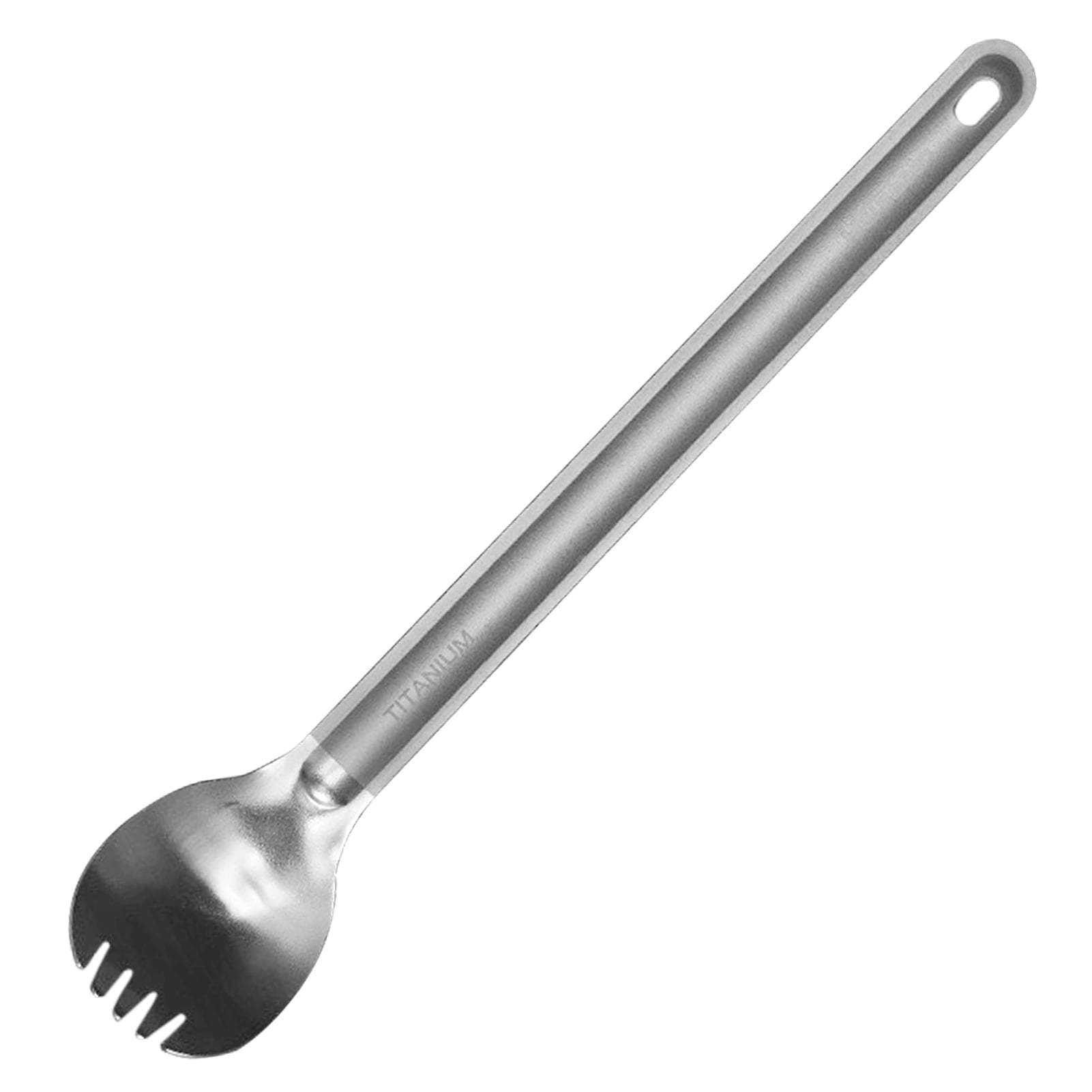 Titanium Long Handle Spork Cutlery for Outdoor Camping Backpacking ...