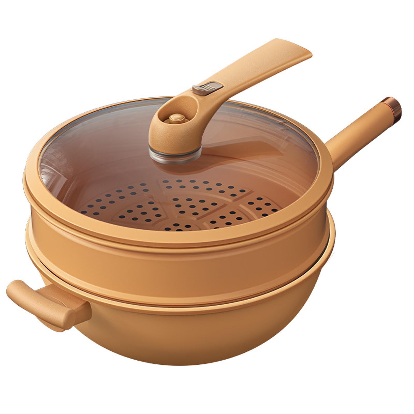 Titanium Micro Pressure Clay Non Stick Health Cooker Multifunctional ...