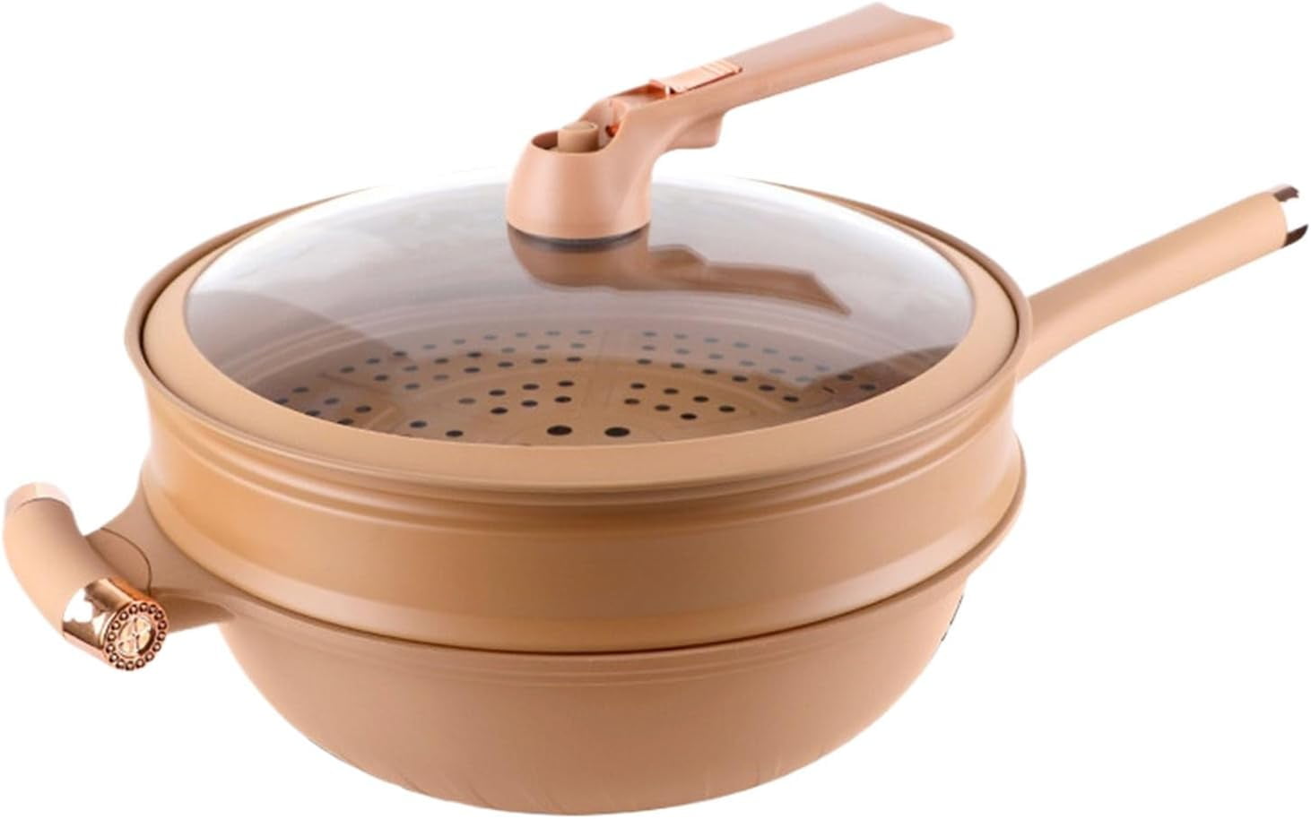 Titanium Micro-Pressure Clay Non-Stick Health Cooker, Natural Clay ...