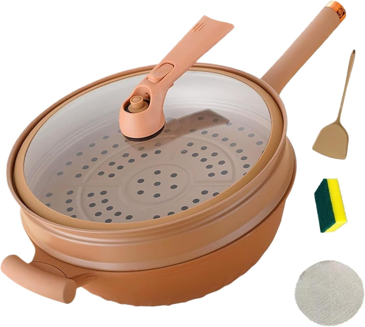 Titanium Micro-Pressure Clay Non-stick Health Cooker, micro-pressure ...