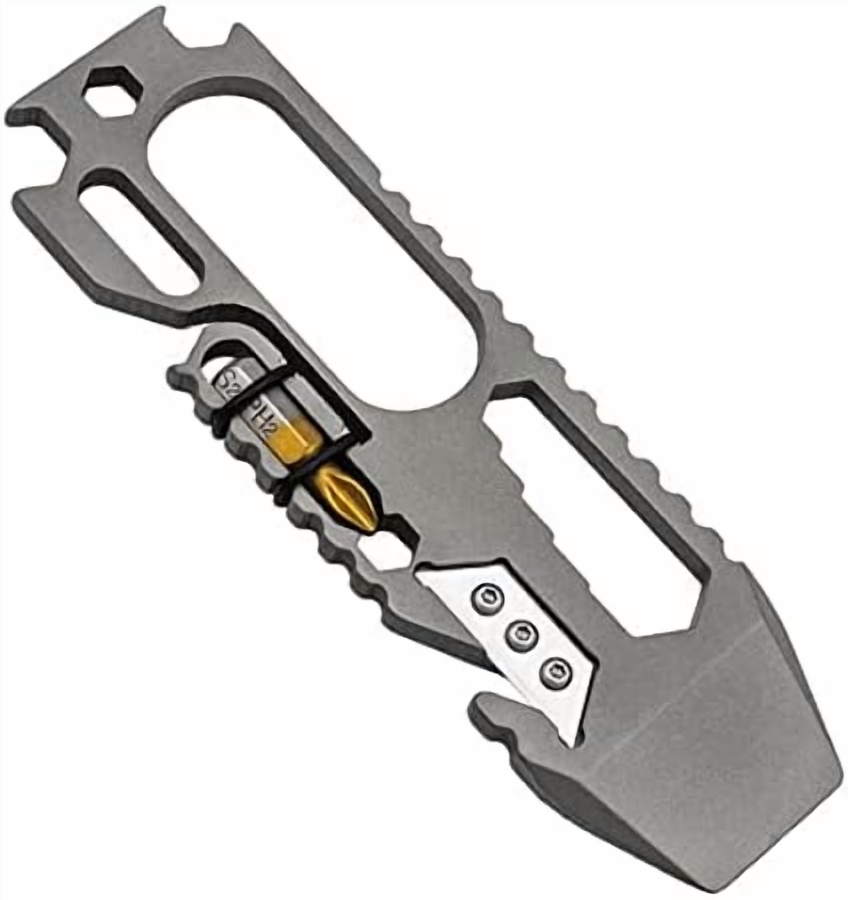 Titanium Pry Bar, Multi-functional Pry Bar with Bottle Opener ...