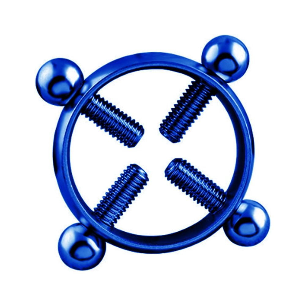 Titanium Round Fake Non-Piercing Nipple Ring Shield Body Piercing ...