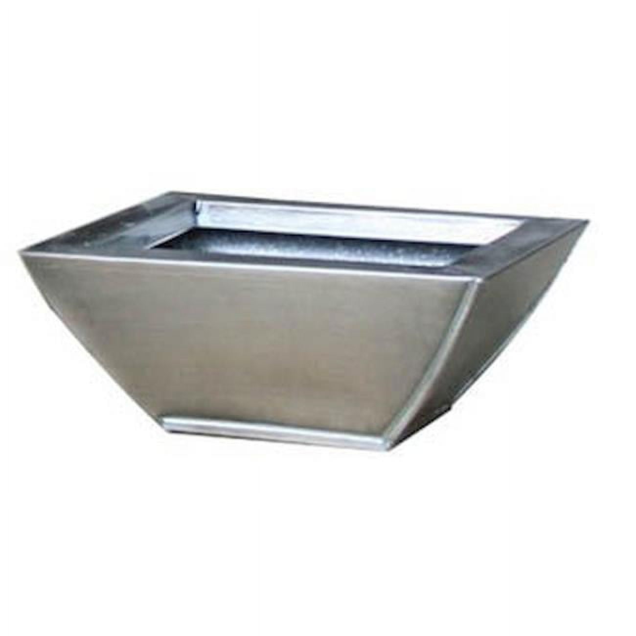 Titanium Square Metal Planter - Walmart.com