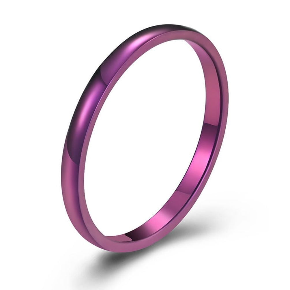 Titanium Steel Couple Rings, Fashion and Simplicity Electroplated ...