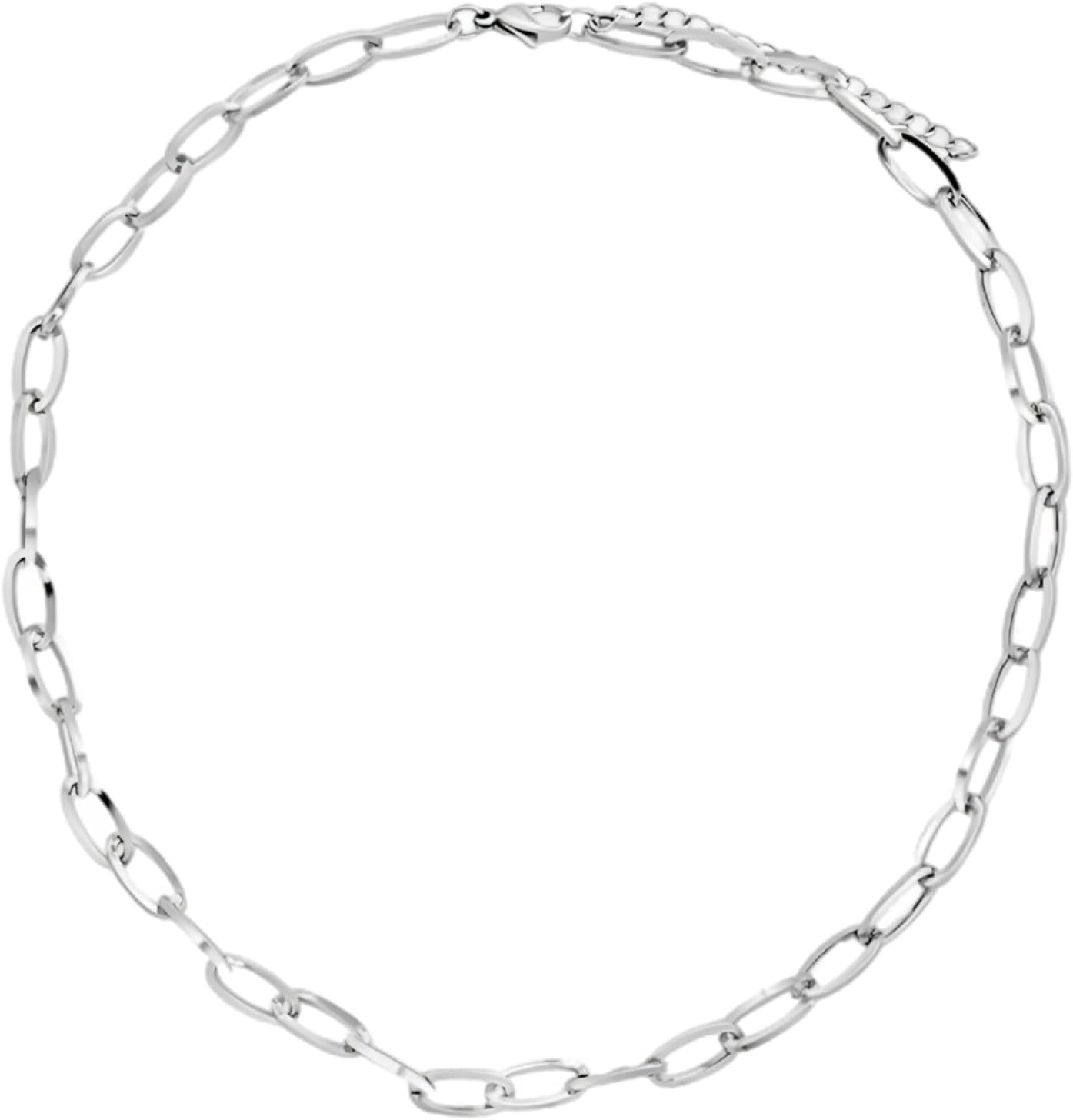 Titanium Steel Women’S Choker Necklace, 23.6+2 In (60+5 Cm), Modern ...