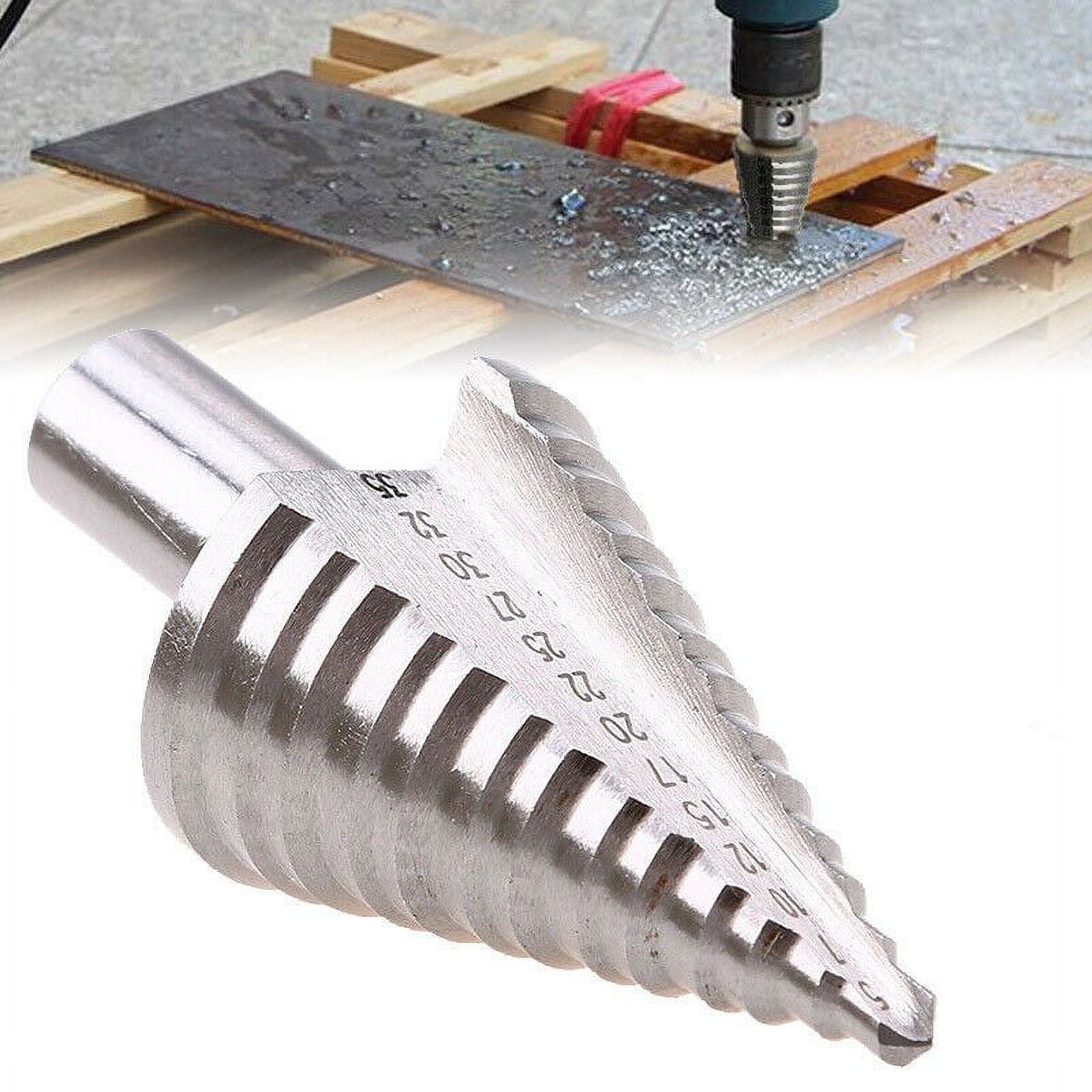 Titanium Step Drill Bit High Speed Steel Cutter 5-35mm 13 Steps Size ...
