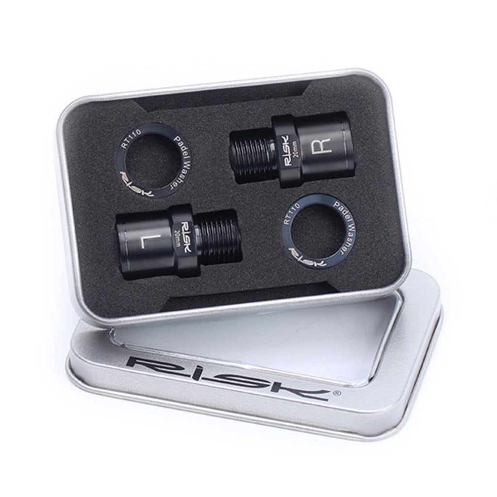 Titanium Ti Bike Pedal Axle Extender Bicycle Pedal Extension Bolts ...