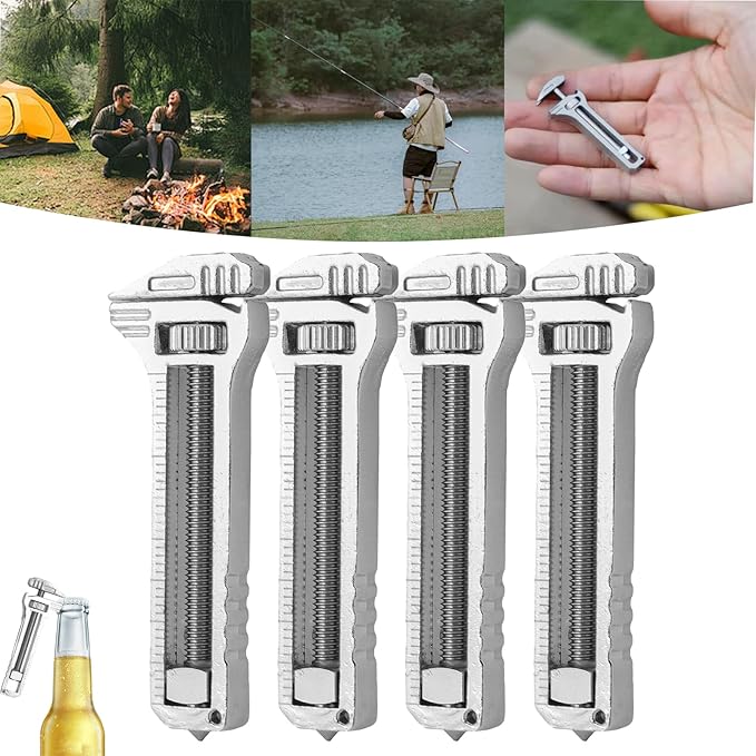 Titanium Tools,Compact Titanium Multitool,Titanium Multi Tool for Everyday Prep Multitool ...