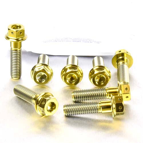 Titanium Top & Bottom Clamp Yoke Pinch Kit DualDrive (TITRIPCL520DD ...
