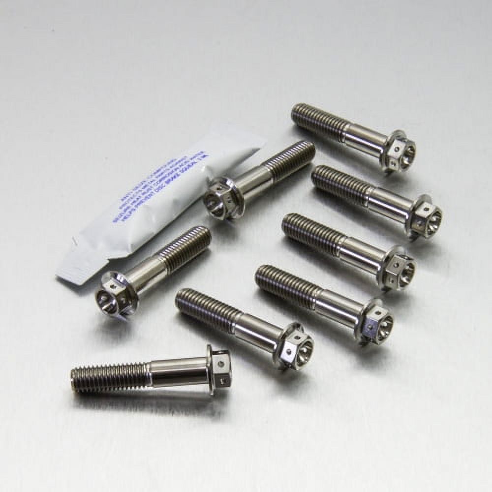 Titanium Top & Bottom Clamp Yoke Pinch Kit Race Spec (TITRIPCL400R ...