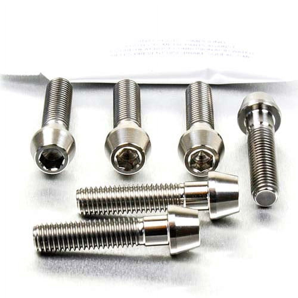 Titanium Top & Bottom Clamp Yoke Pinch Kit (TITRIPCL160) - Walmart.com