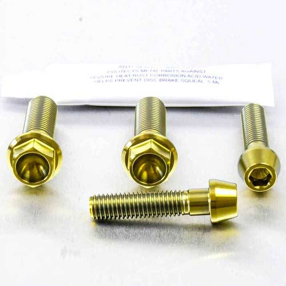 Titanium Top & Bottom Clamp Yoke Pinch Kit (TITRIPCL250) - Walmart.com