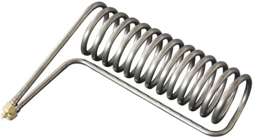 Titanium Tube Cooling Coil Evaporator Heat Exchanger for 3HP Seawater ...