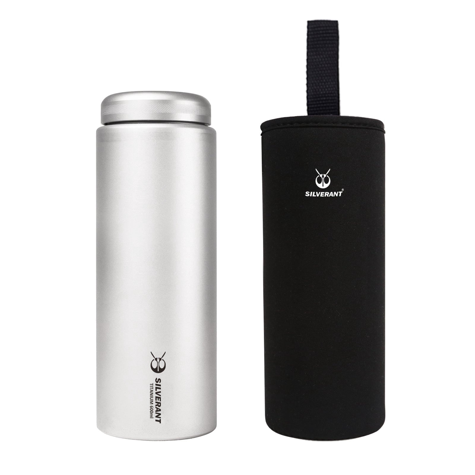 Titanium Water Bottle Wide Mouth Screw Top - Walmart.com