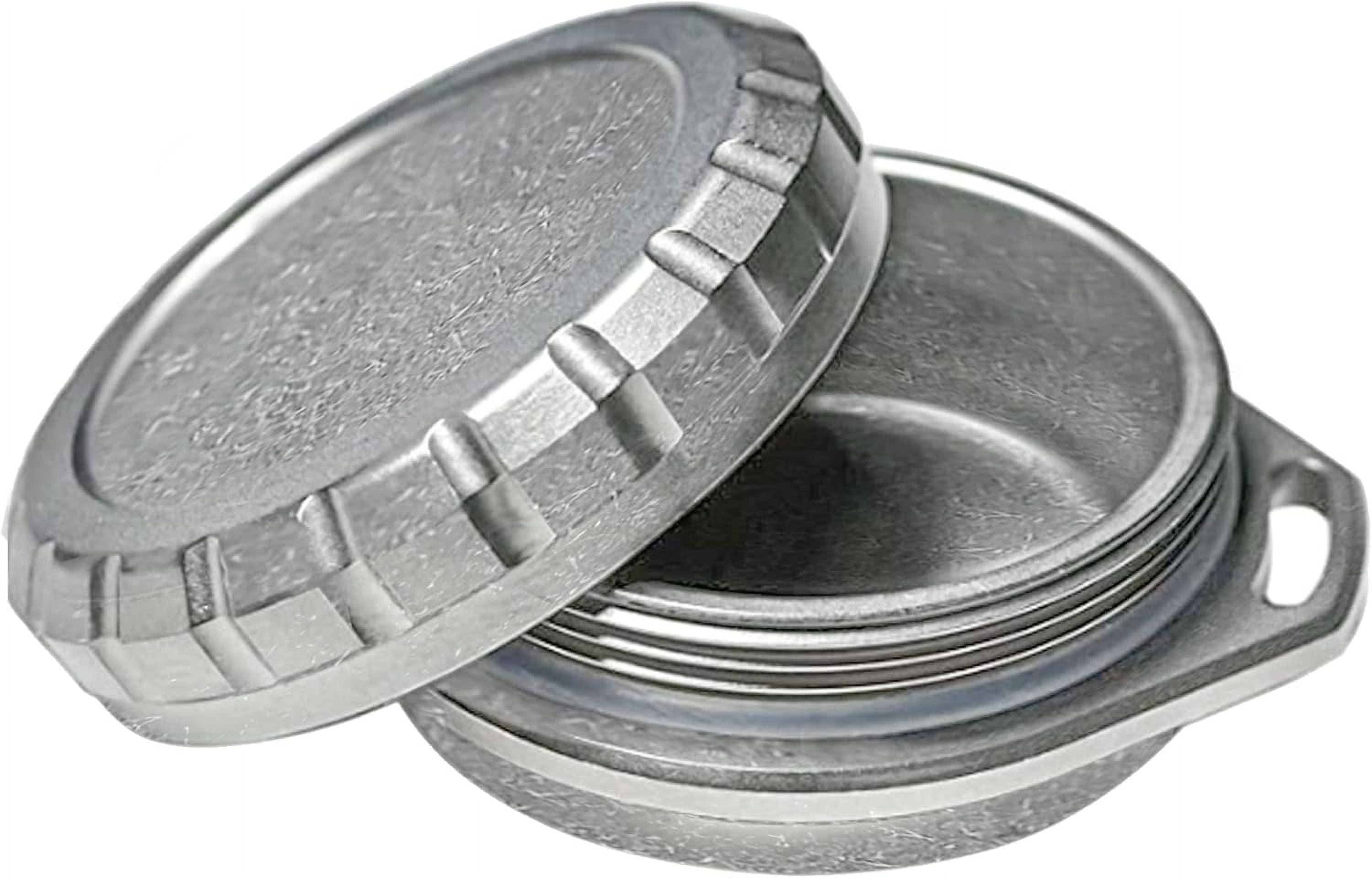 Titanium Waterproof Pill Case - Travel Pill Organizer Bottle EDC ...