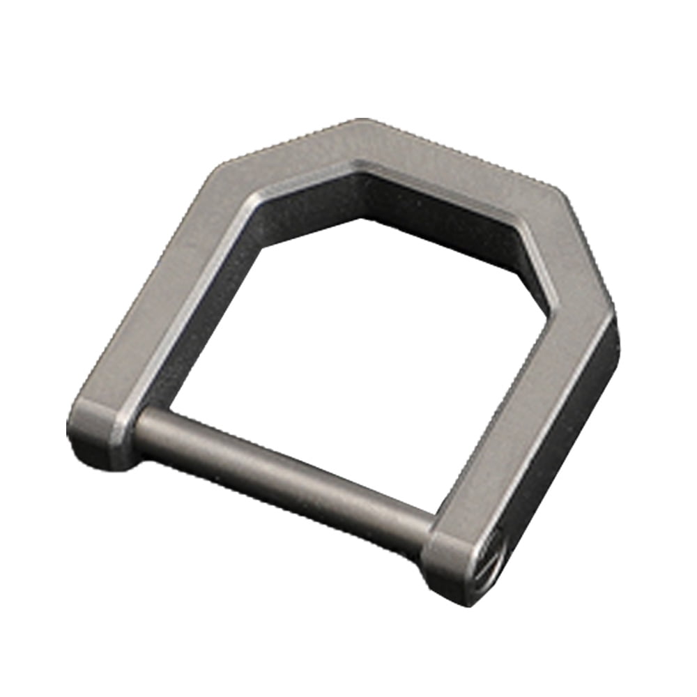 Titanium alloy D-Rings Screw in Shackle Horseshoe U Shape DIY Leather ...