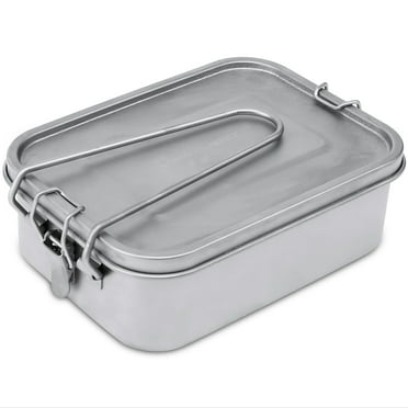 GRITR Titanium Canteen Mess Kit, Camping Open Fire Cookware Set w ...