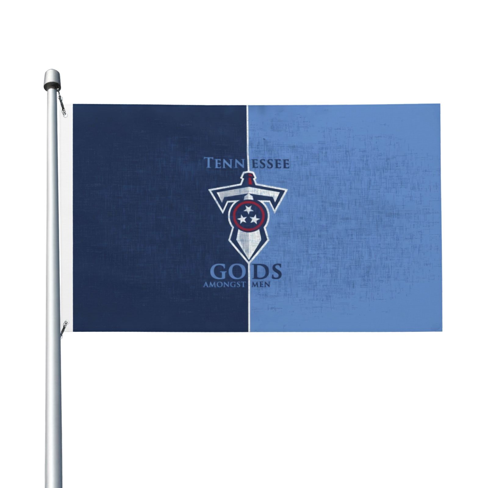 Titans Flag 3x5FT Outdoor Double Sided Heavy Duty Polyester Flags Long ...