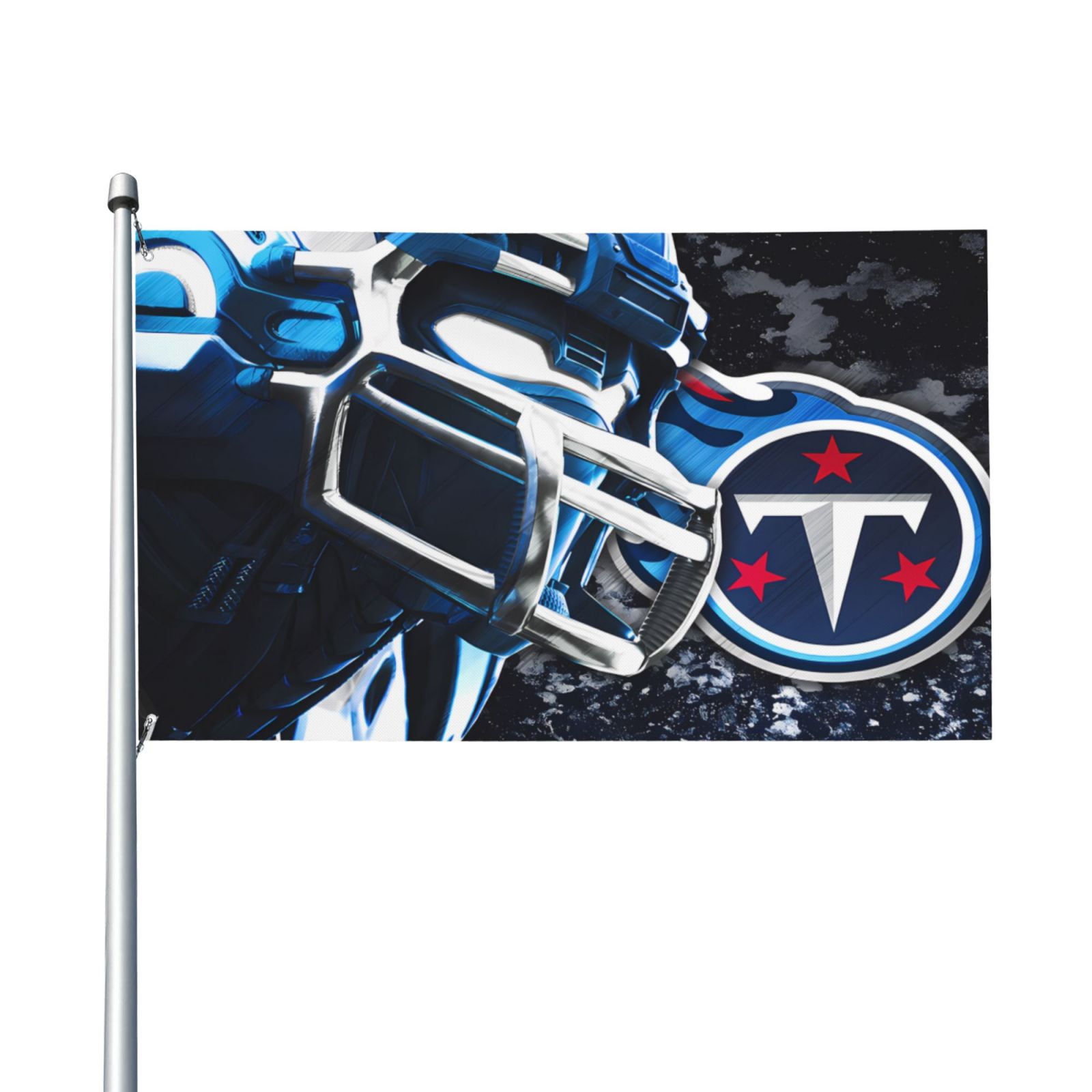 Titans Football Fan 3x5 Ft Flags with 2 Grommets for Indoor Outdoor for ...