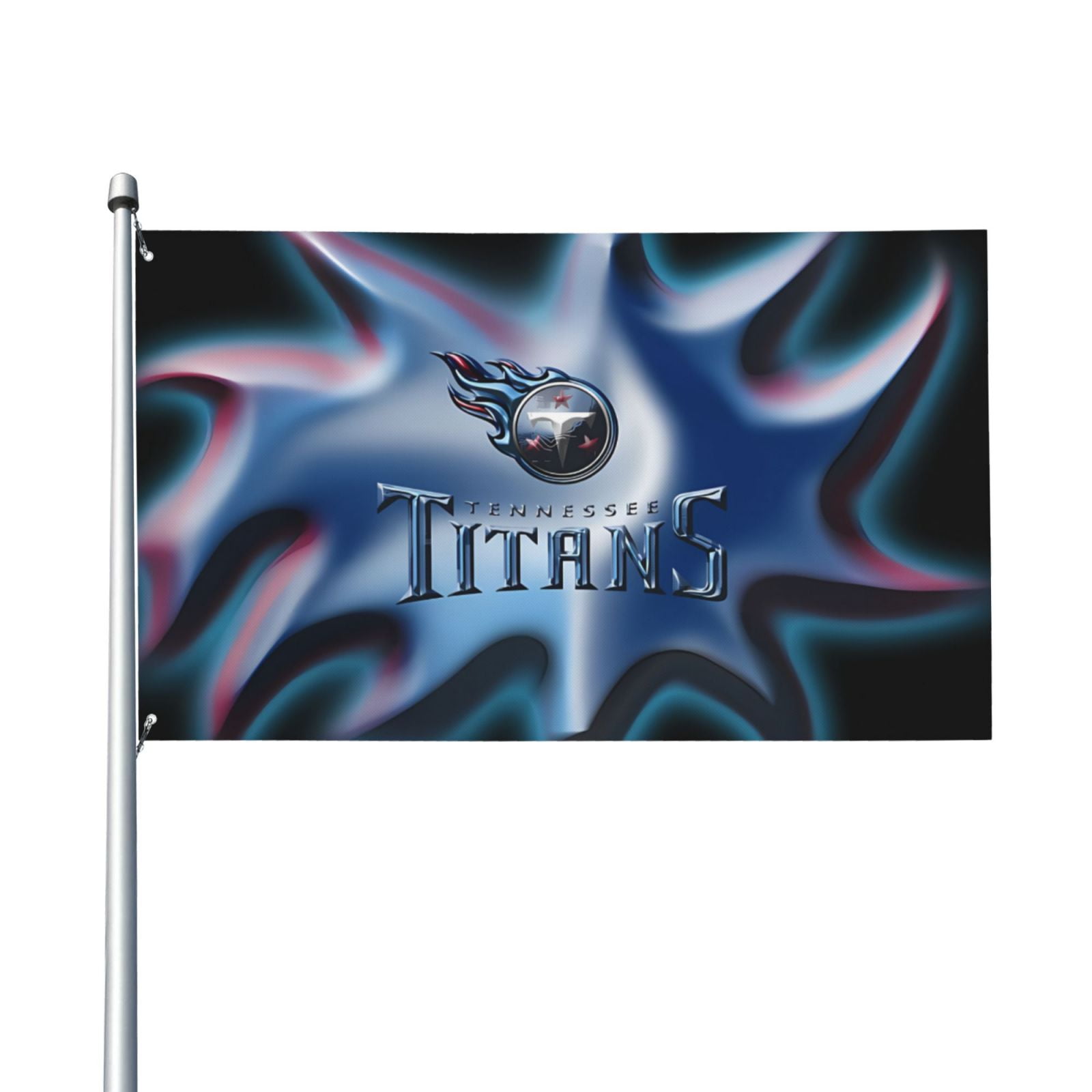 Titans Football Fan 3x5 Ft Flags with 2 Grommets for Indoor Outdoor for ...