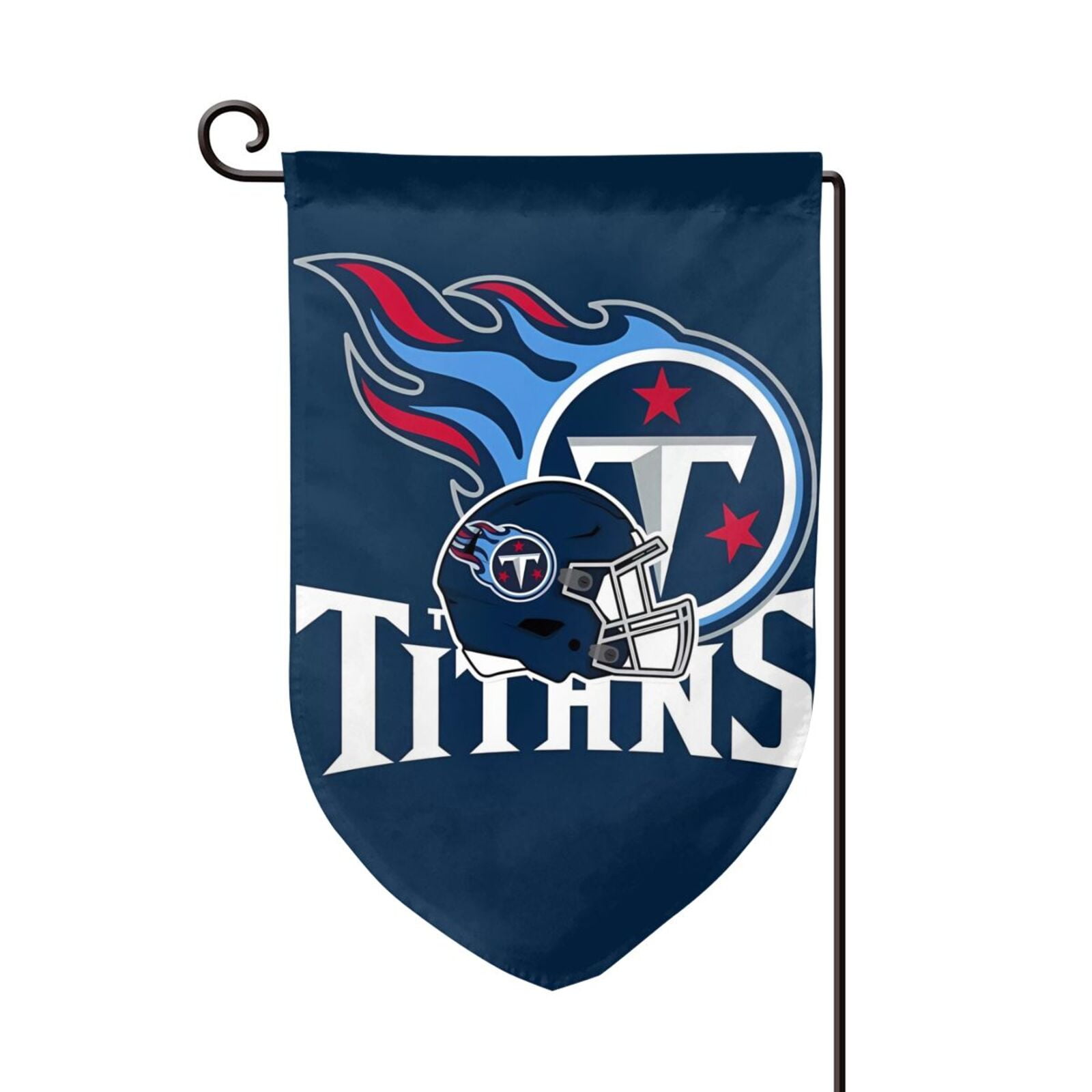 Titans Football Fans Double Sided Garden Banner flags Sharp Corner ...
