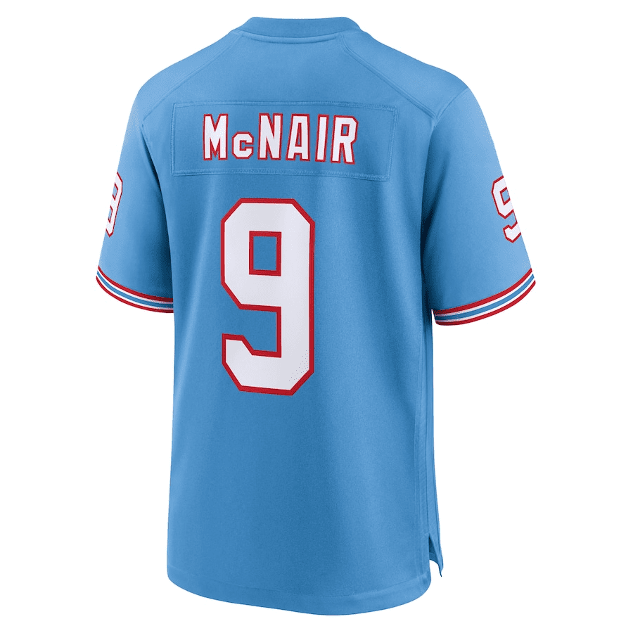 Titans Football Shirt Steve McNair#9 Sports Team Game Fans For Men ...
