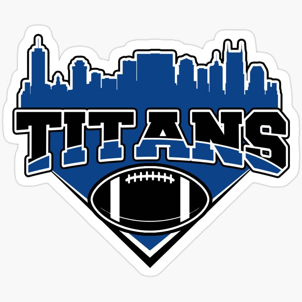 Titans Football, Skyline Football Team Sticker Baseball Sticker ...