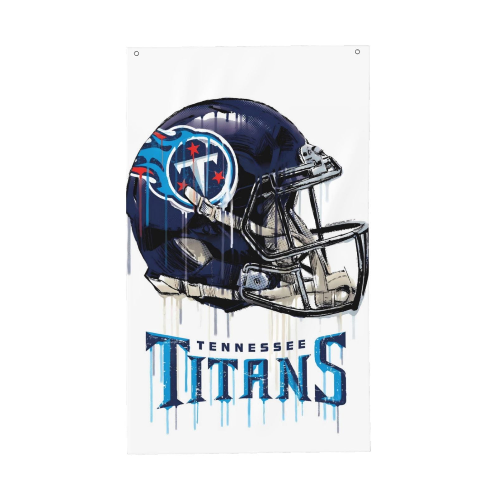 Titans Football Team Double Sided Support Flag 3x5ft Flag, Personalized ...