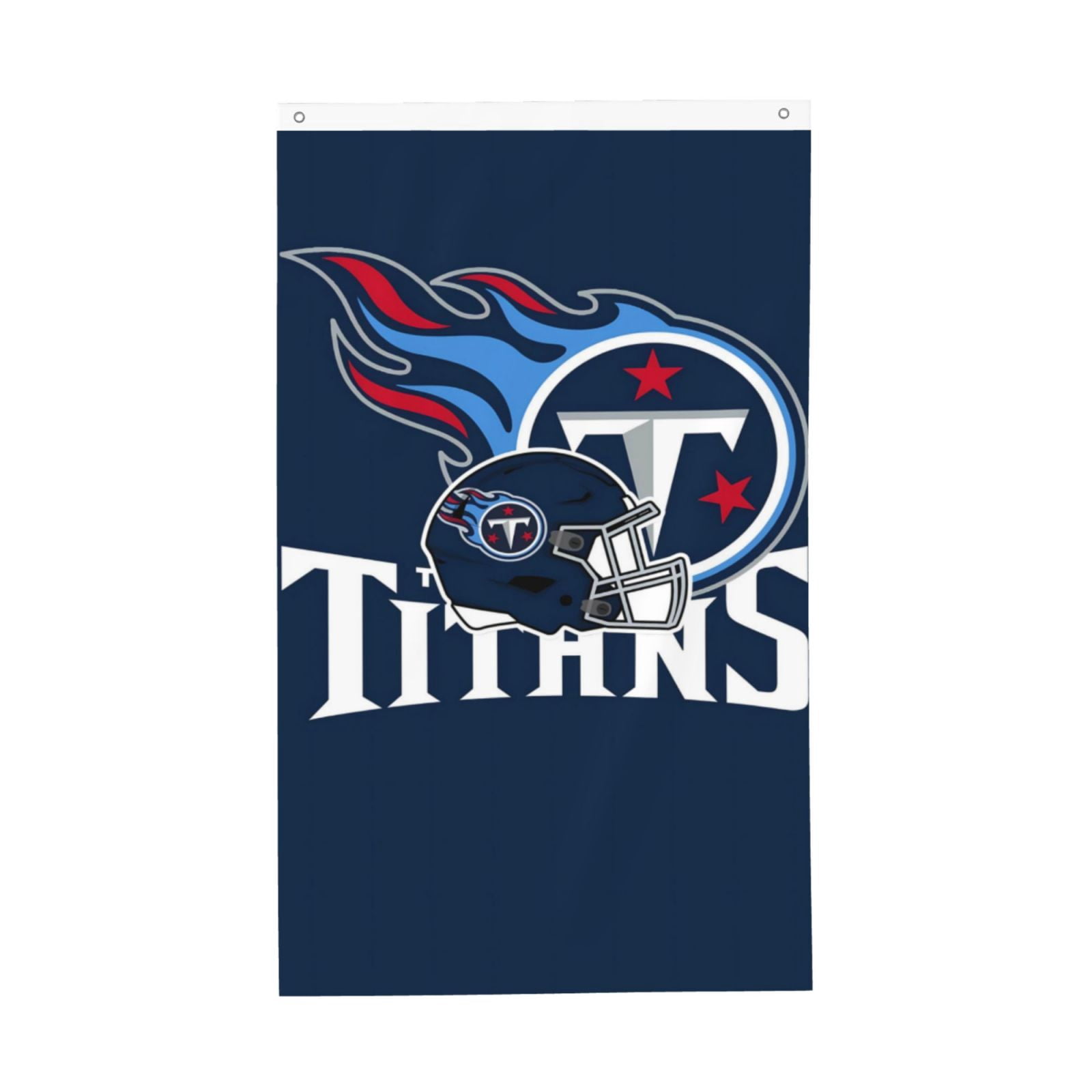 Titans Football Team Double Sided Support Flag 3x5ft Flag, Personalized ...