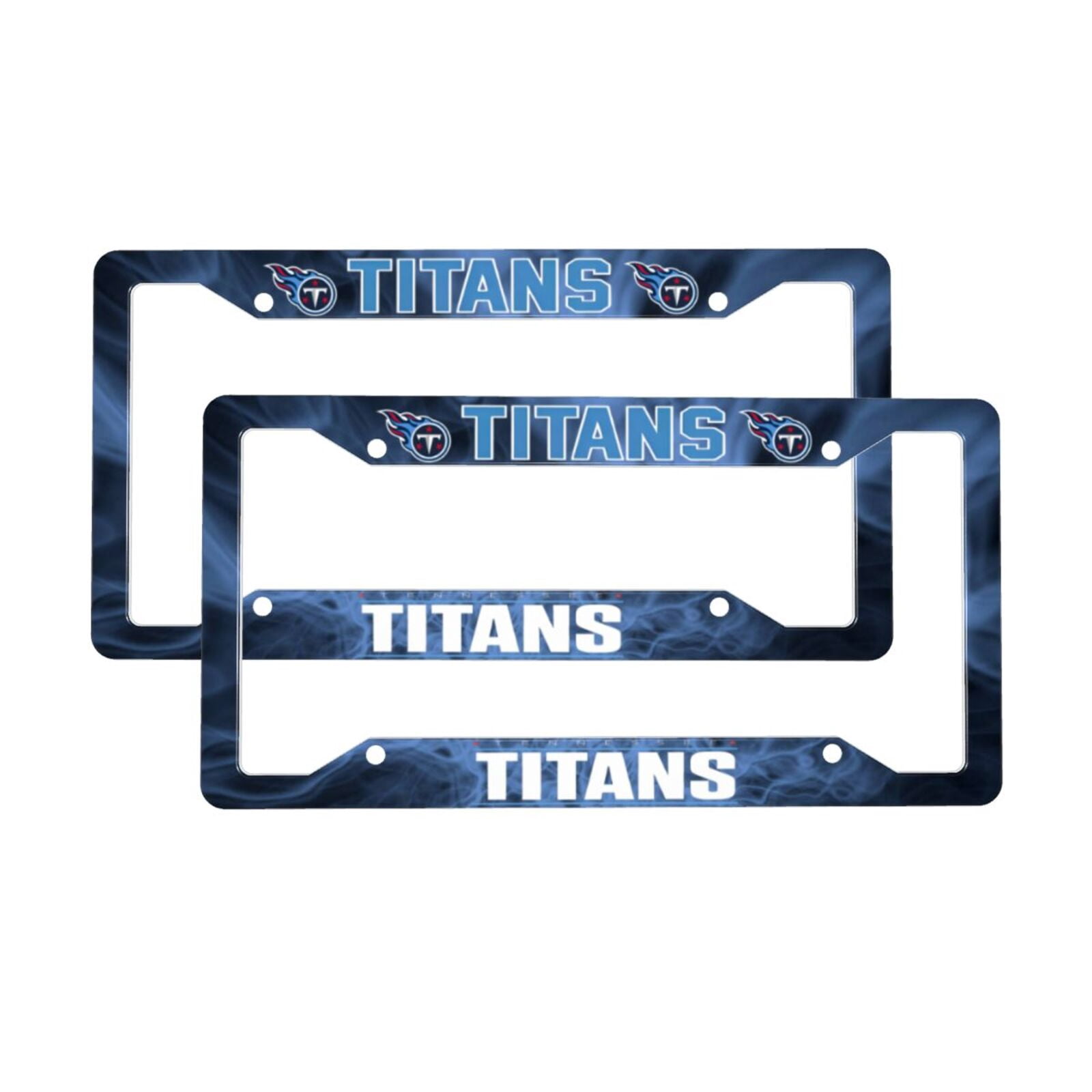 Titans Football Team Four-Hole License Plate Frame (One Pair) Suitable ...
