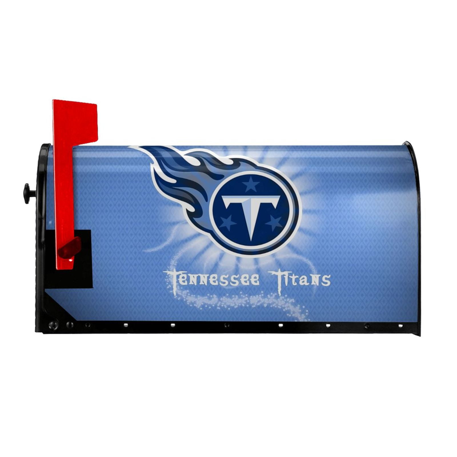 Titans Football Team Pattern Magnetic Mailbox Cover, Waterproof and Sun ...