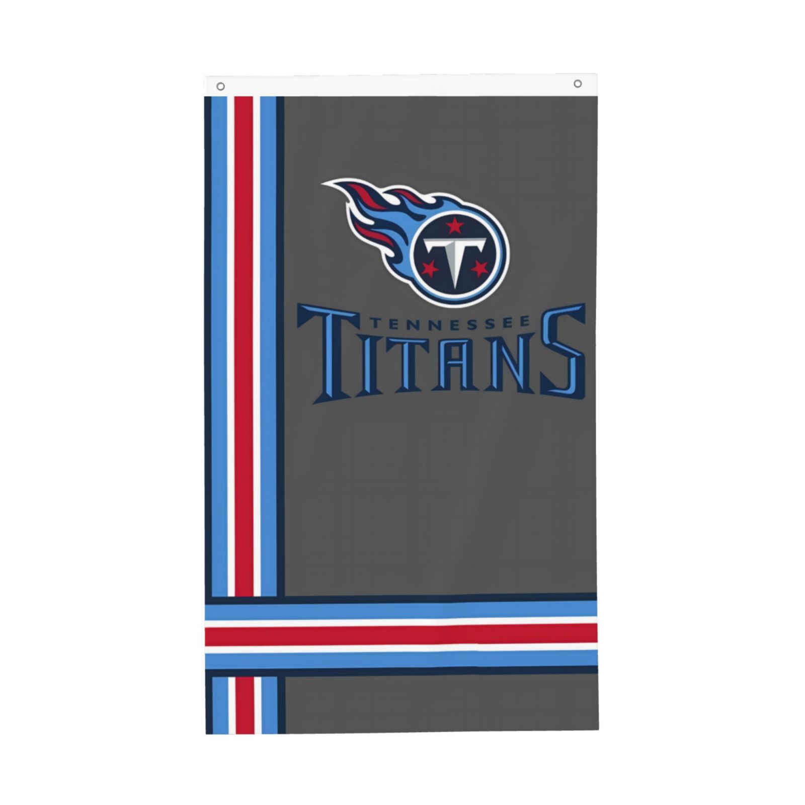 Titans Football team double-sided flag 3x5FT, garden hanging flag, game ...