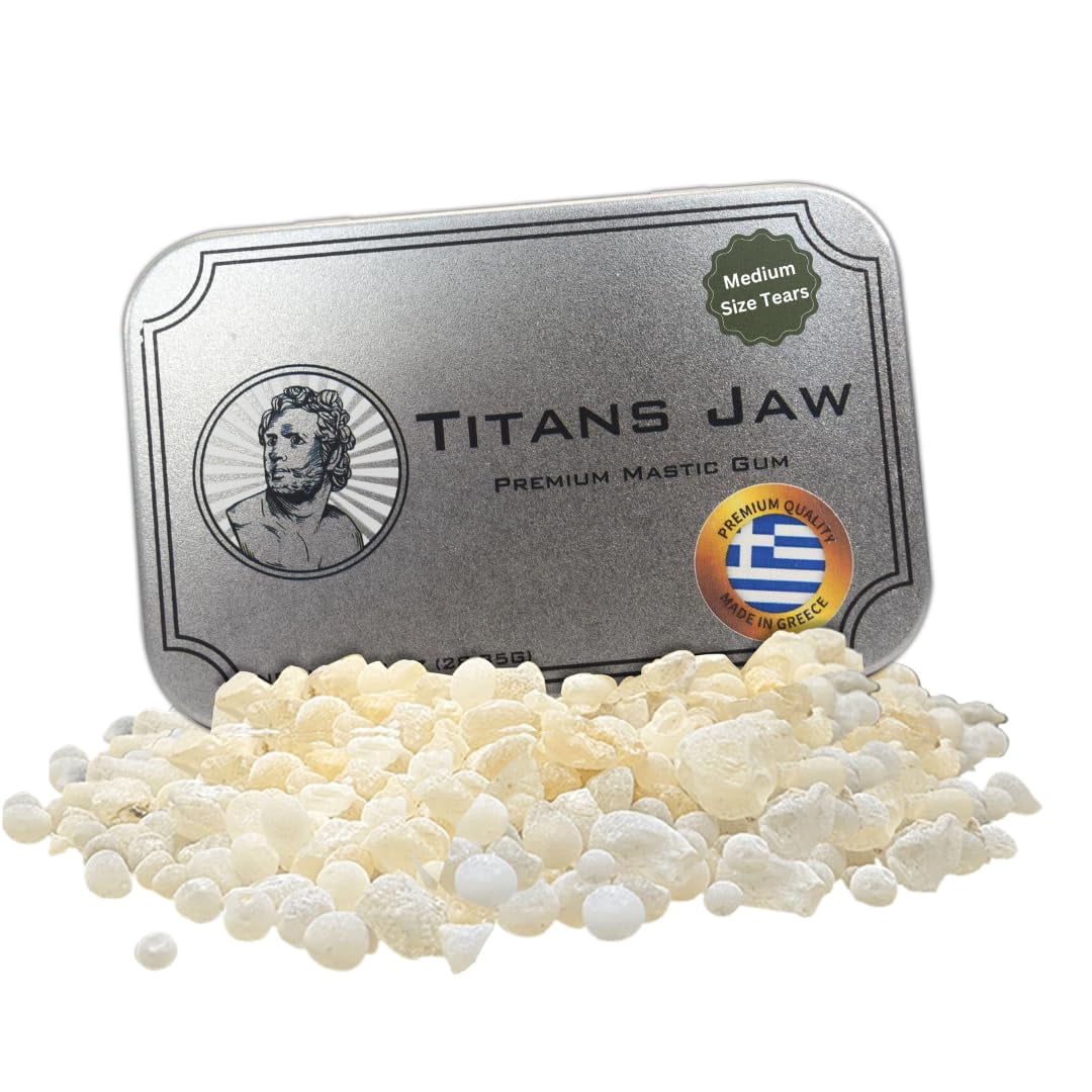 Titans Jaw - 1 MZF22 Ounce/28.35 Grams Premium Mastic Gum For Jaw ...