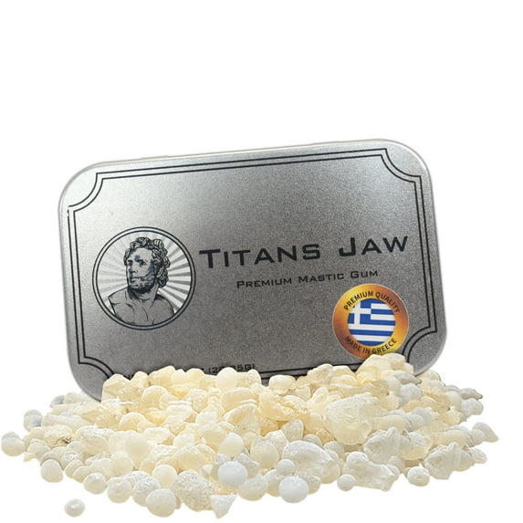 Titans Jaw - 1 Ounce/28.35 Grams Premium Mastic Chewing Gum For Jaw ...