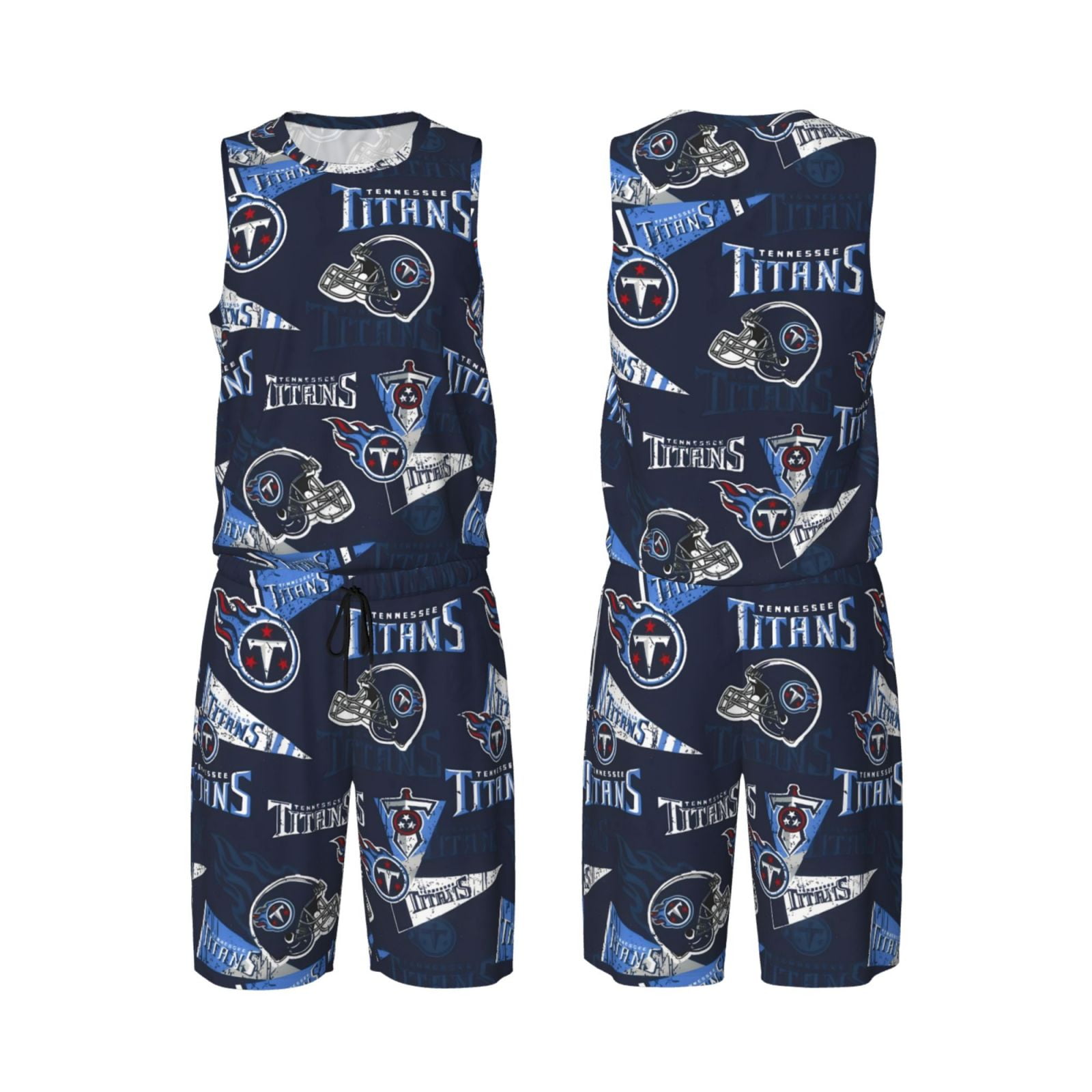 Titans Men’s Basketball Uniform Set Men Basketball Jersey and Shorts ...