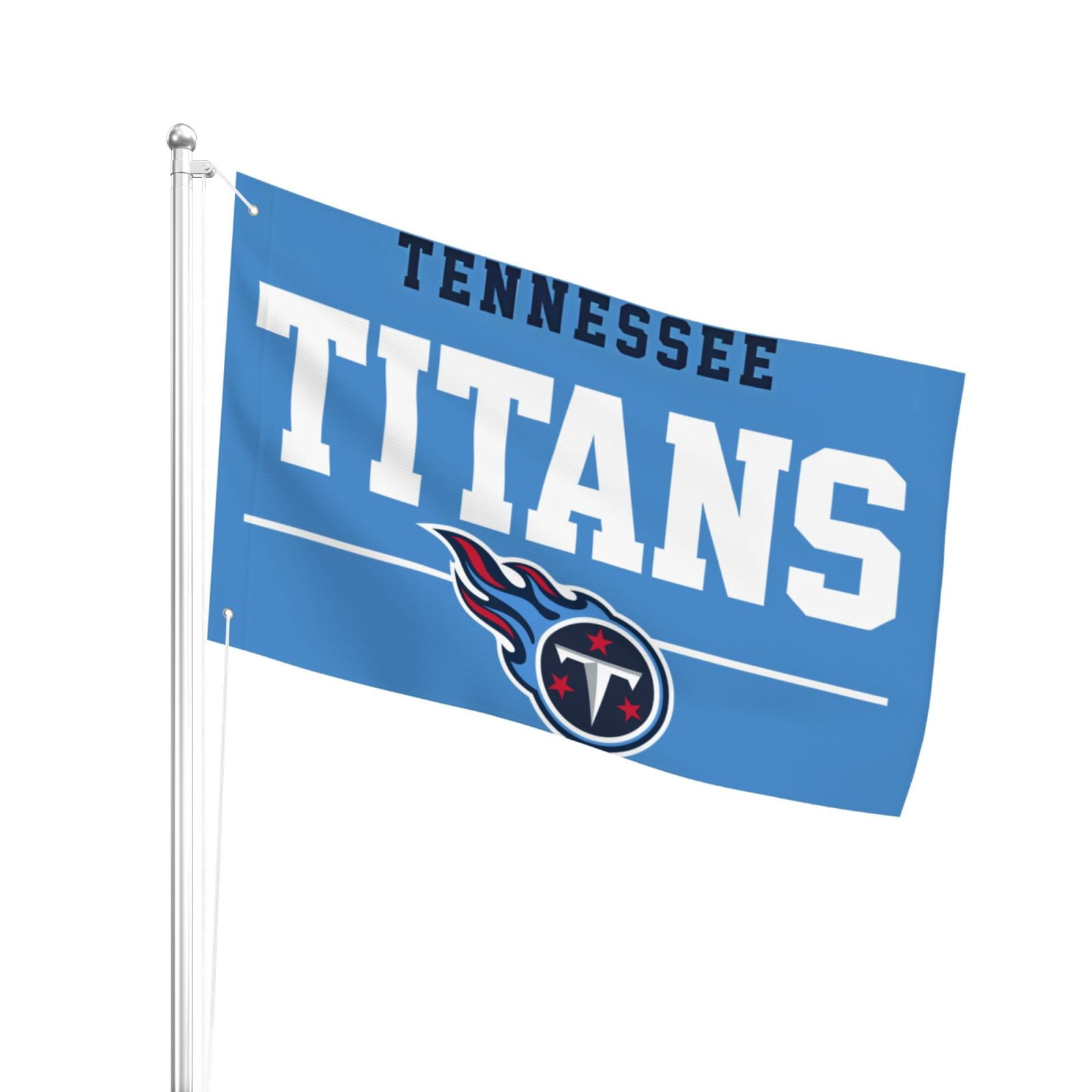 Titans Three Layer personalized Double Sided Flag Football Fans ...