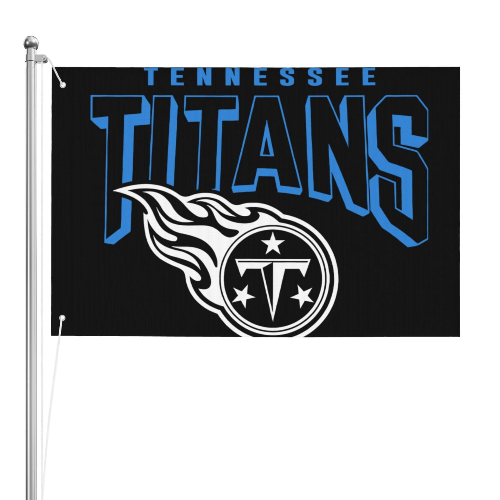 Titans Three Layer personalized Double Sided Flag Football Fans ...